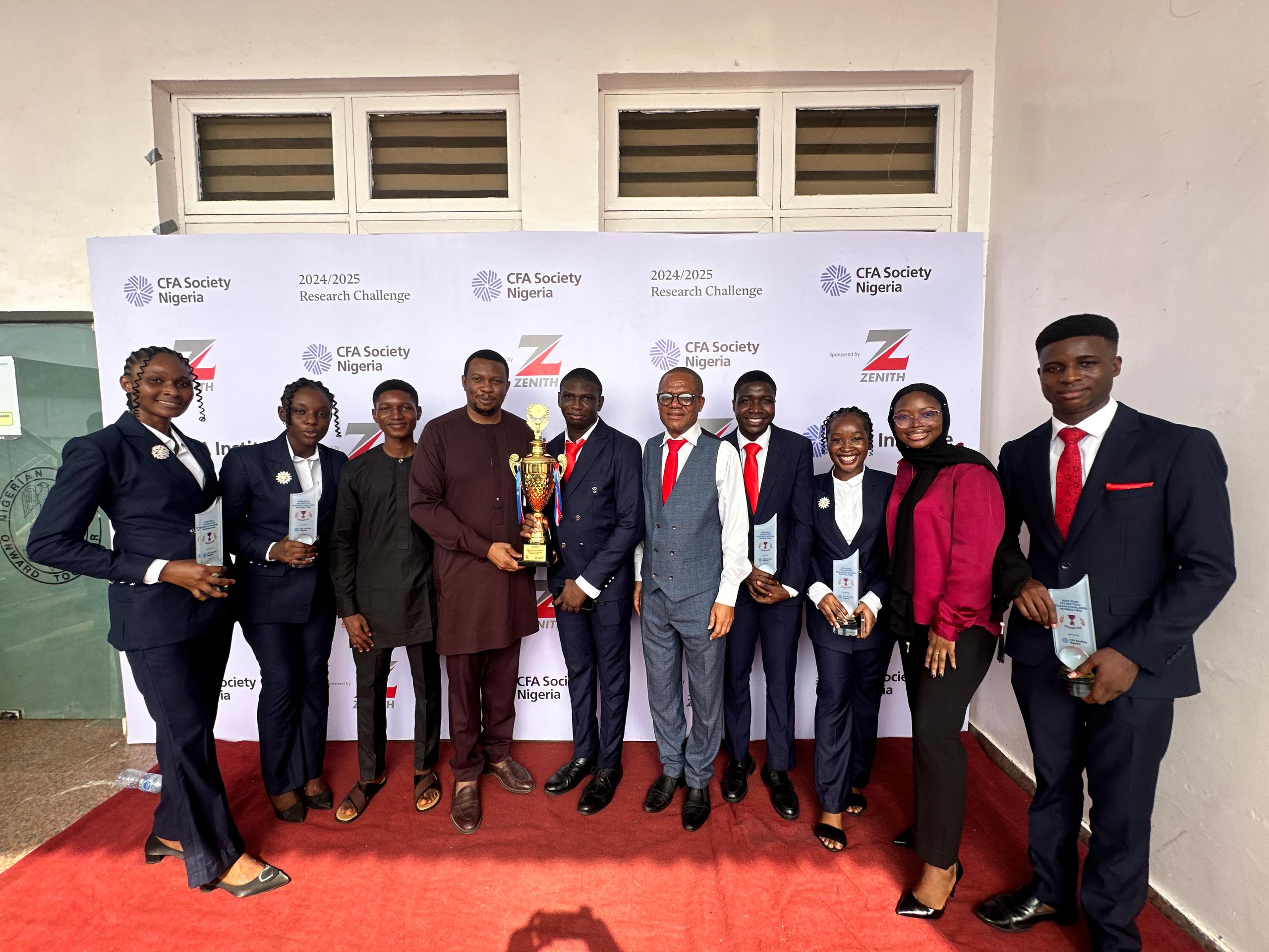 UNILAG Triumphs Again, Claims Victory at 2024/2025 CFA Equity Research ...