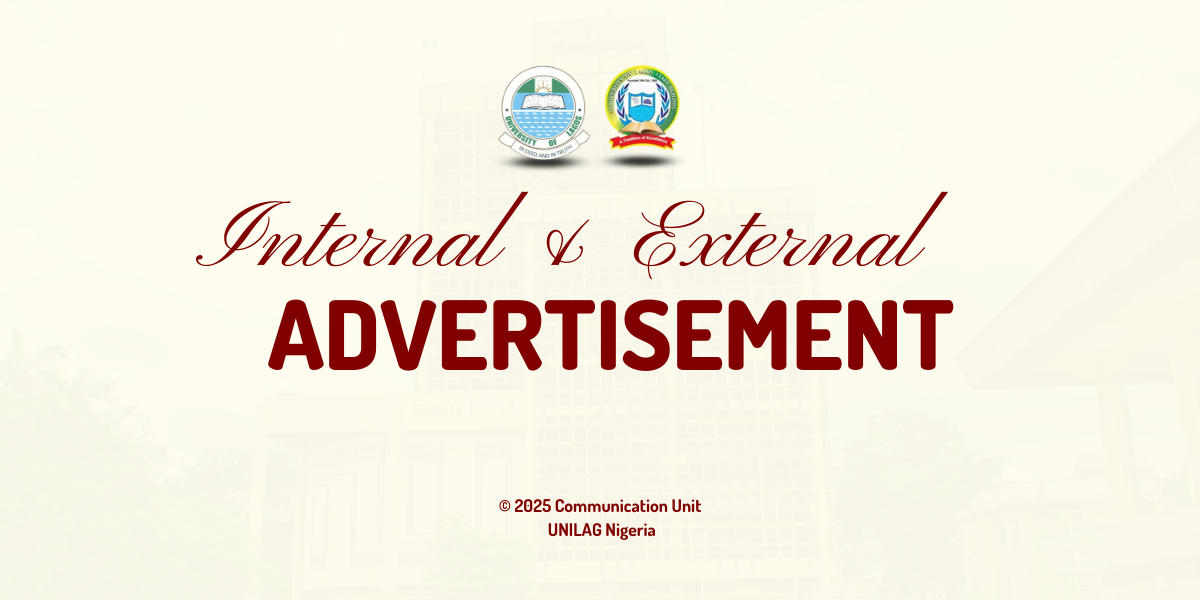 UNILAG Staff School: Internal & External Advertisement for Non-Teaching ...