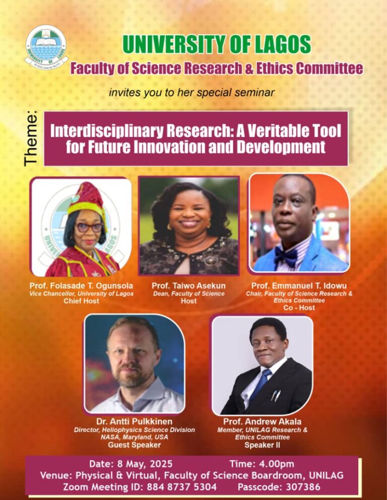 Faculty of Science Research & Ethics Committee holds Special Seminar ...