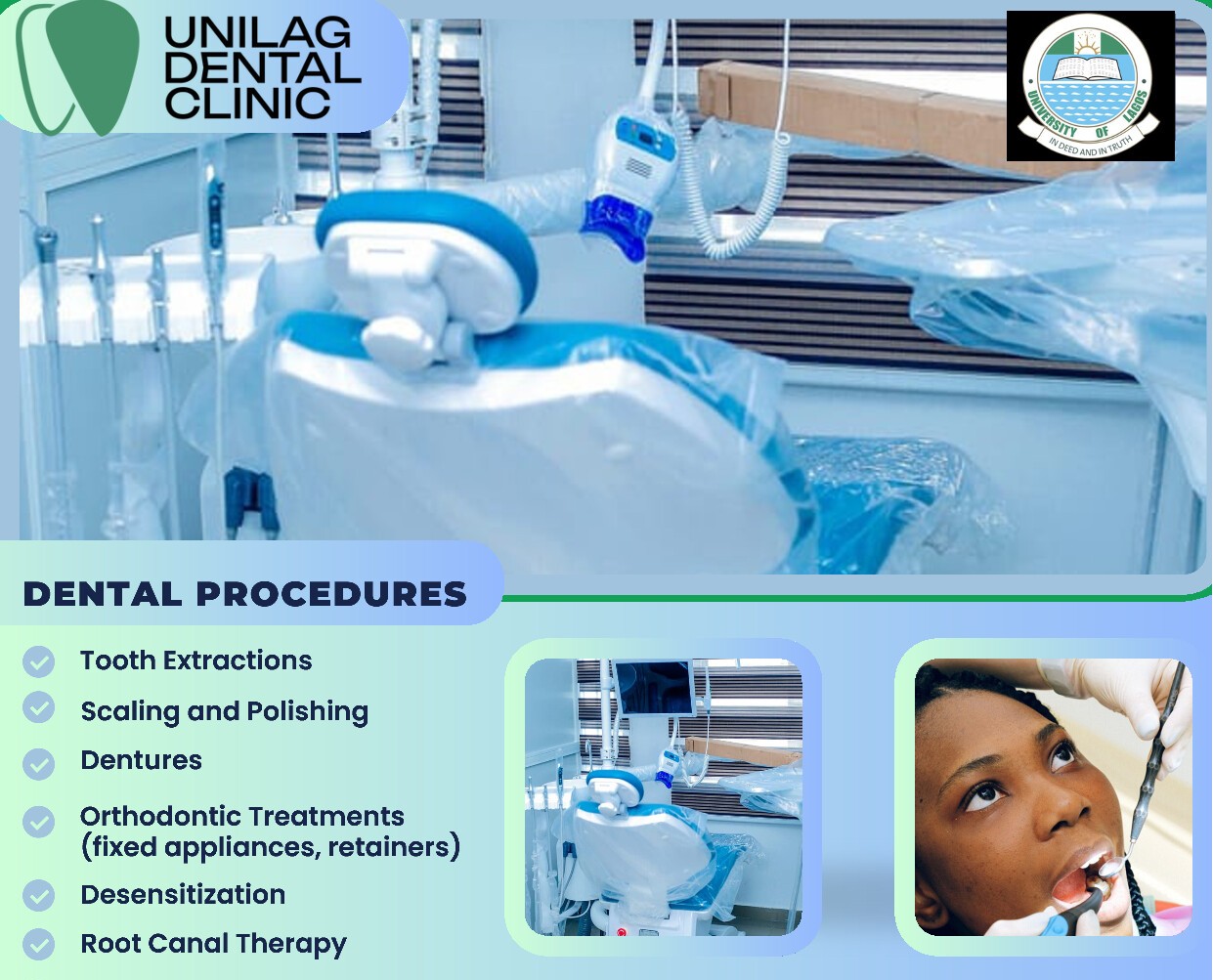 Brighten Your Smile at UNILAG Dental Clinic! - University Of Lagos