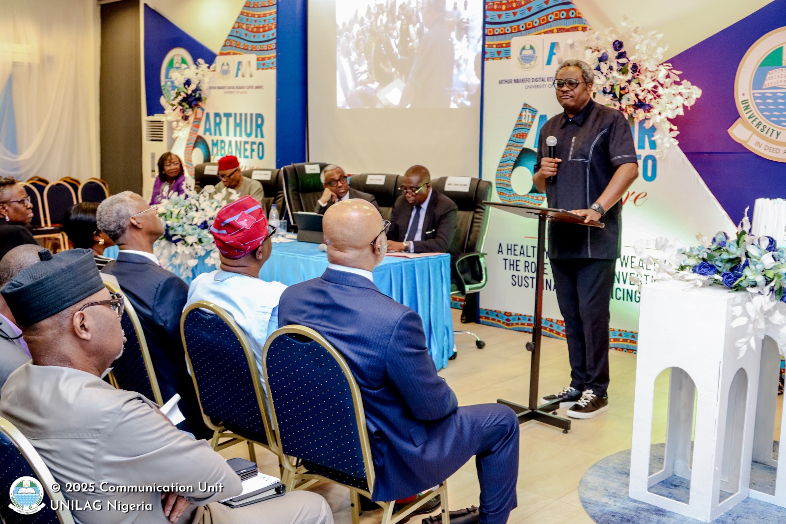 6th Arthur Mbanefo Lecture Series: Dr. Adewole Charts Path to National ...