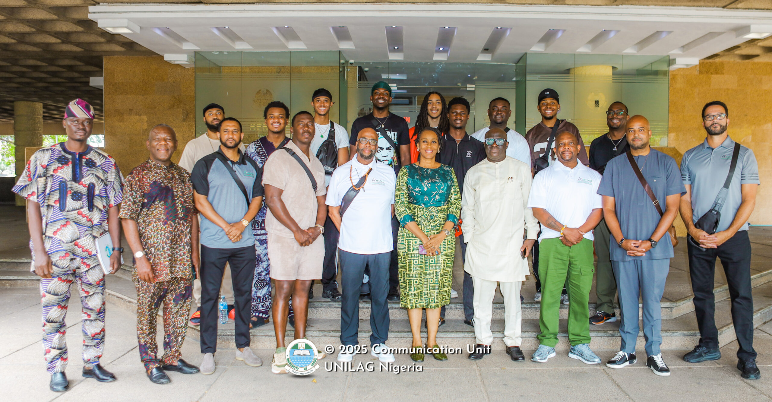UNILAG Welcomes A²MEND Students Delegation - University Of Lagos