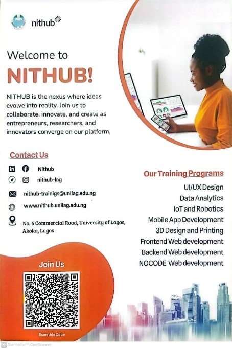 Begin Your Tech Journey at NITHub-UNILAG: Learn. Build. Innovate. - University Of Lagos