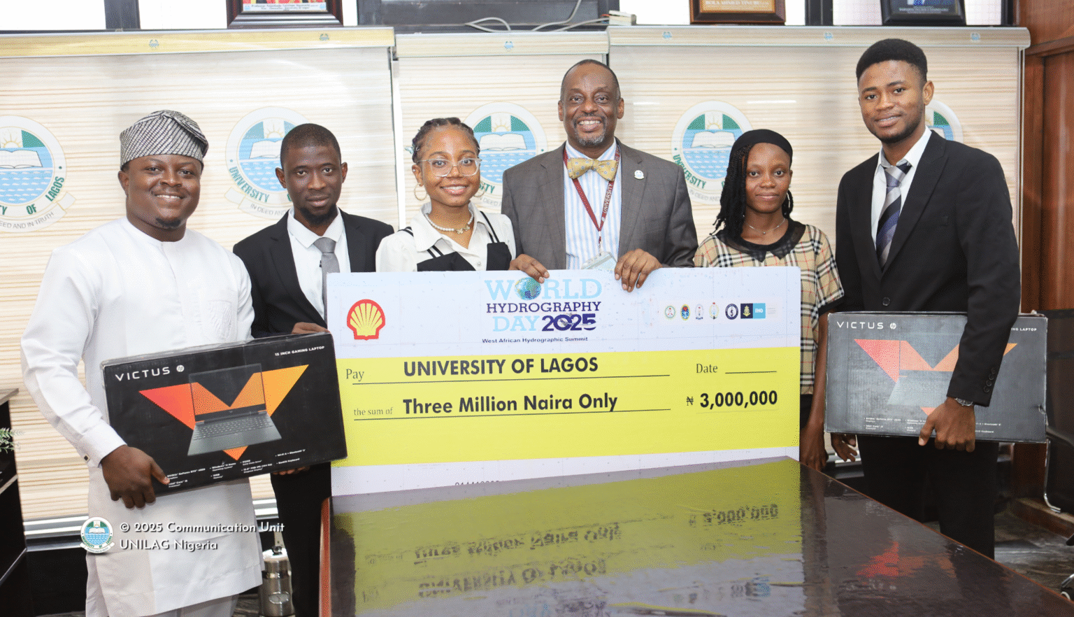 UNILAG Students Emerge Winners of Hydrography Research Competition ...
