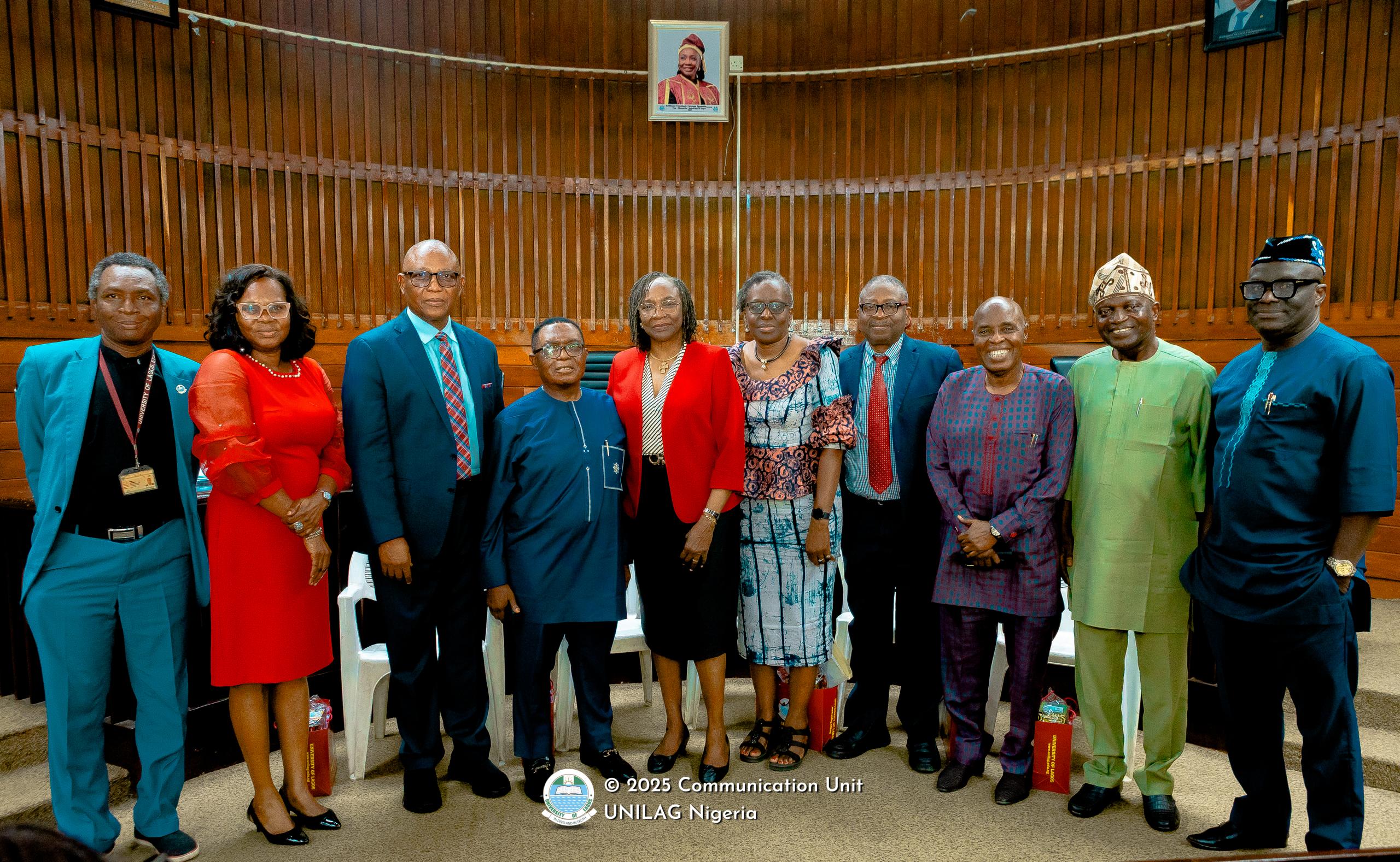 UNILAG Senate Celebrates Five (5) Retiring Members - University Of Lagos