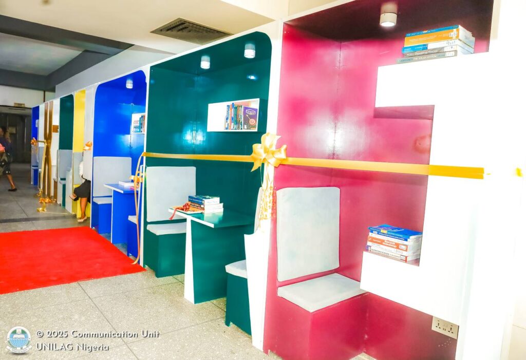 UNILAG Makes Studying Cooler, Launches Posh Reading Booths at Main ...