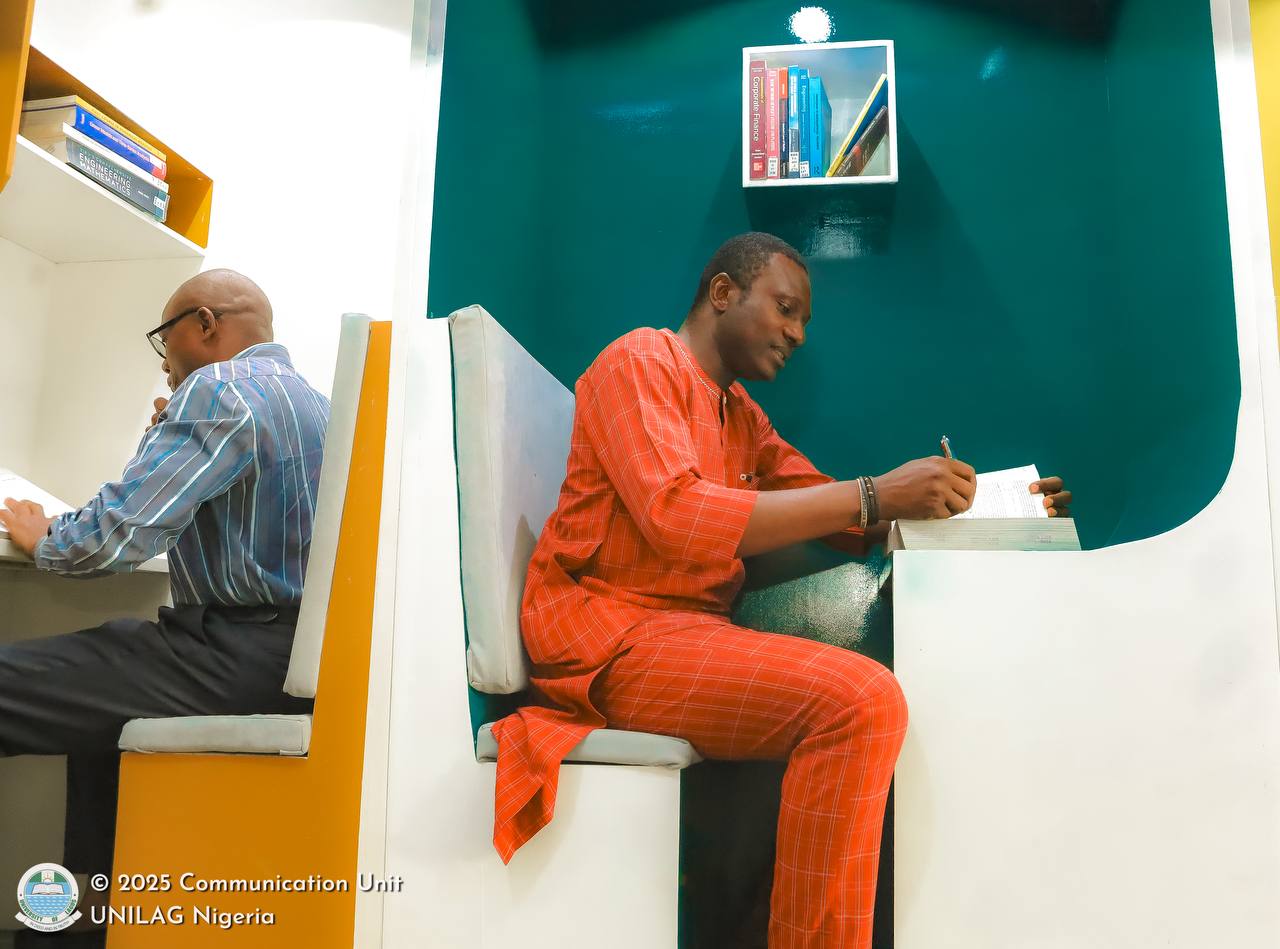 UNILAG Makes Studying Cooler, Launches Posh Reading Booths at Main ...