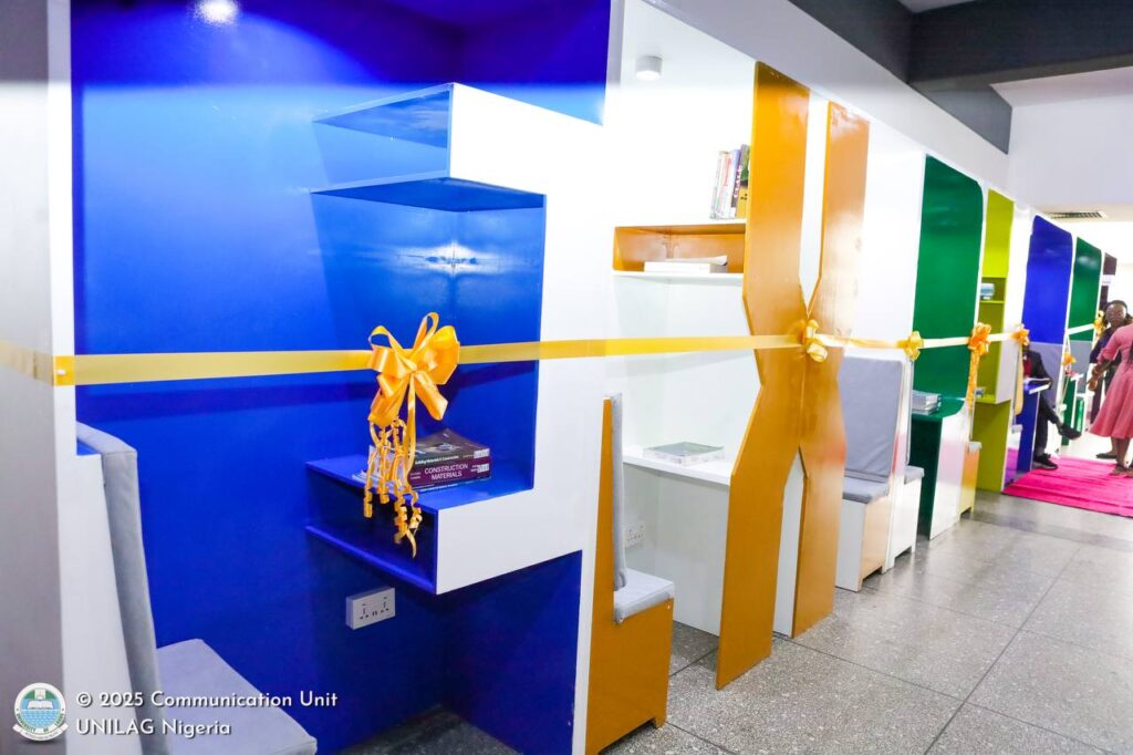 UNILAG Makes Studying Cooler, Launches Posh Reading Booths at Main ...