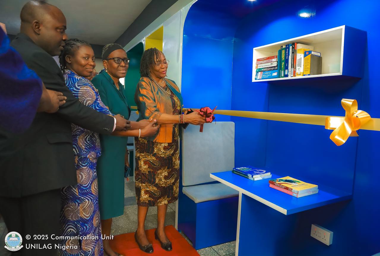 UNILAG Makes Studying Cooler, Launches Posh Reading Booths at Main ...