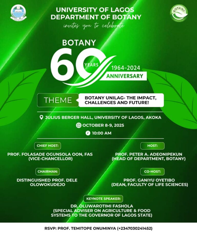 Botany @ 60: Celebrating Six Decades of Green Discovery and Scientific ...