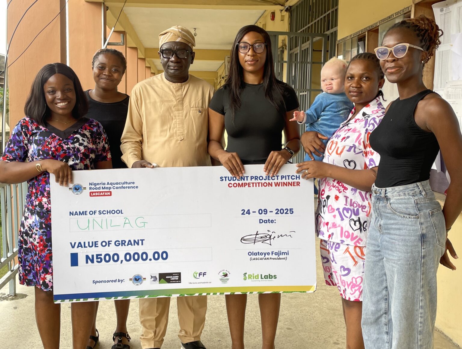 UNILAG Students Win Debut Research Pitch Prize at Aquaculture Roadmap ...