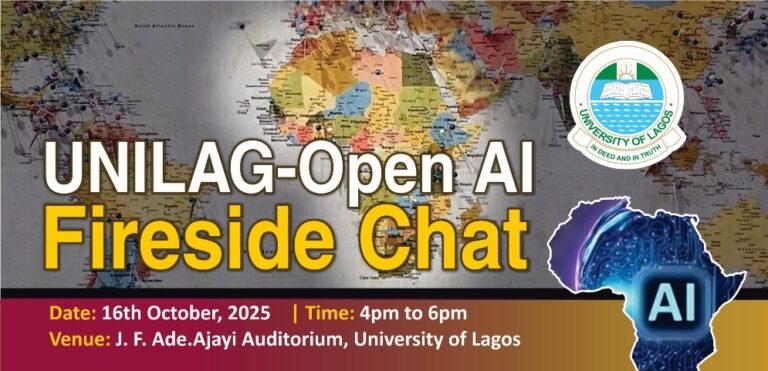 2025 UNILAG Int’l Week: UNILAG-Open Al Fireside Chat holds, Oct. 16 ...