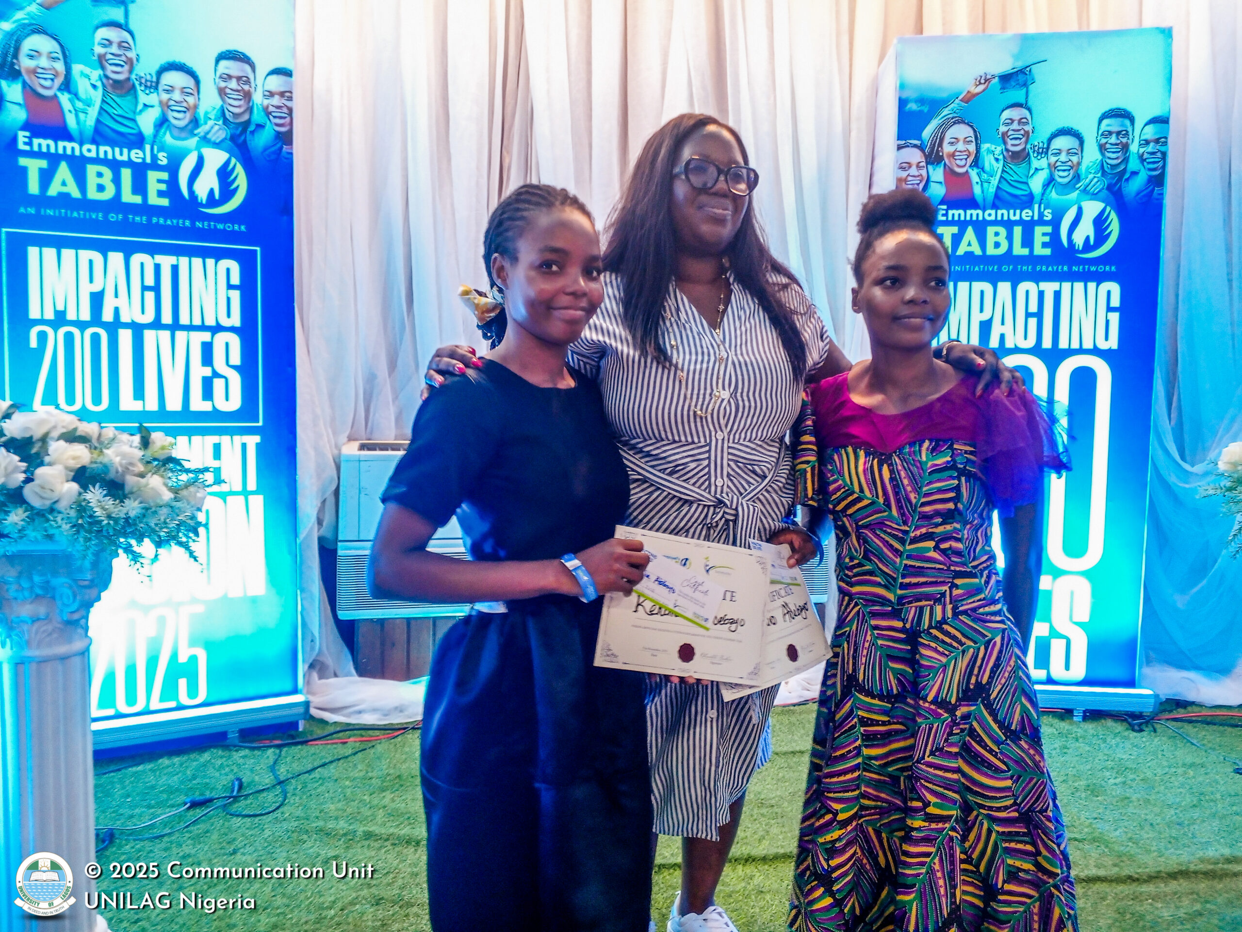 Empowering Dreams: 147 UNILAG Students Awarded Scholarships by Emmanuel ...