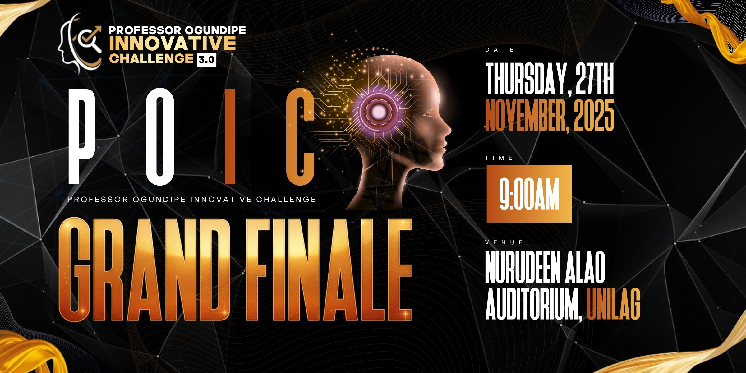 POIC 3.0 Grand Finale Holds this November 27 - University Of Lagos