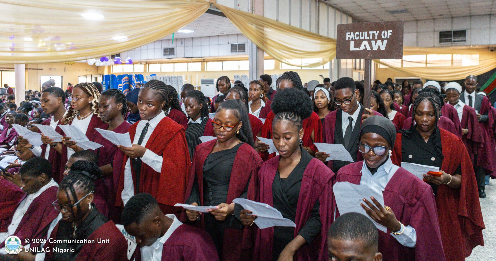 UNILAG 2025/2026 Matriculation Ceremony: 9,179 Students Formally Begin ...