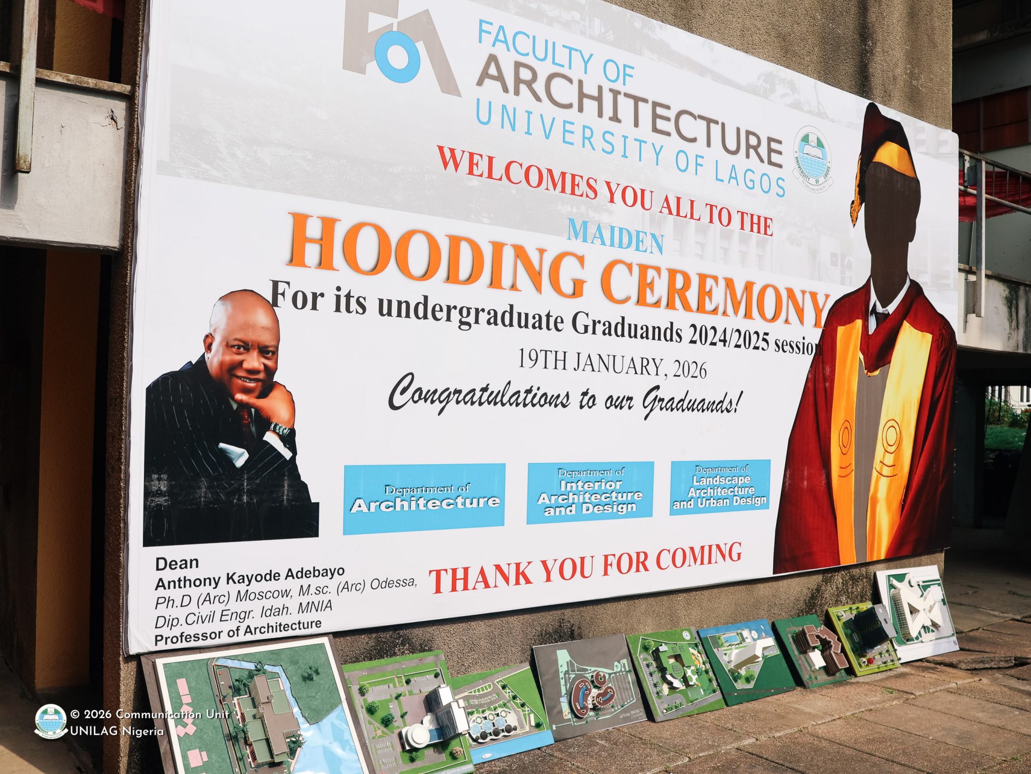 UNILAG 56th Convocation Ceremonies: Faculties Host Hooding Ceremony For ...