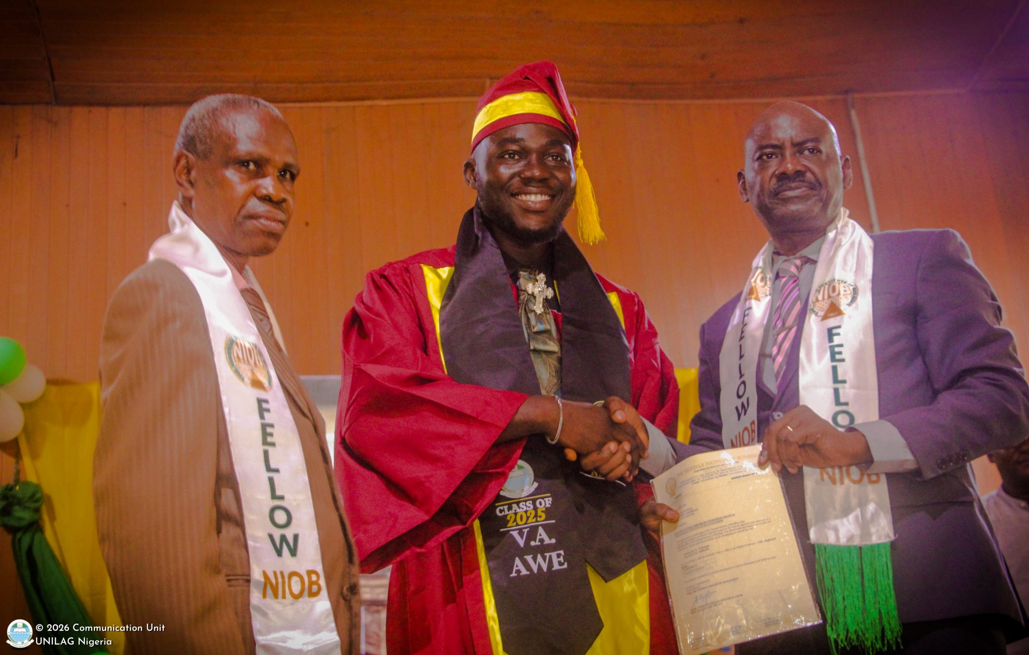 Builders Are Not Engineers: NIOB 3rd Vice President Addresses UNILAG ...
